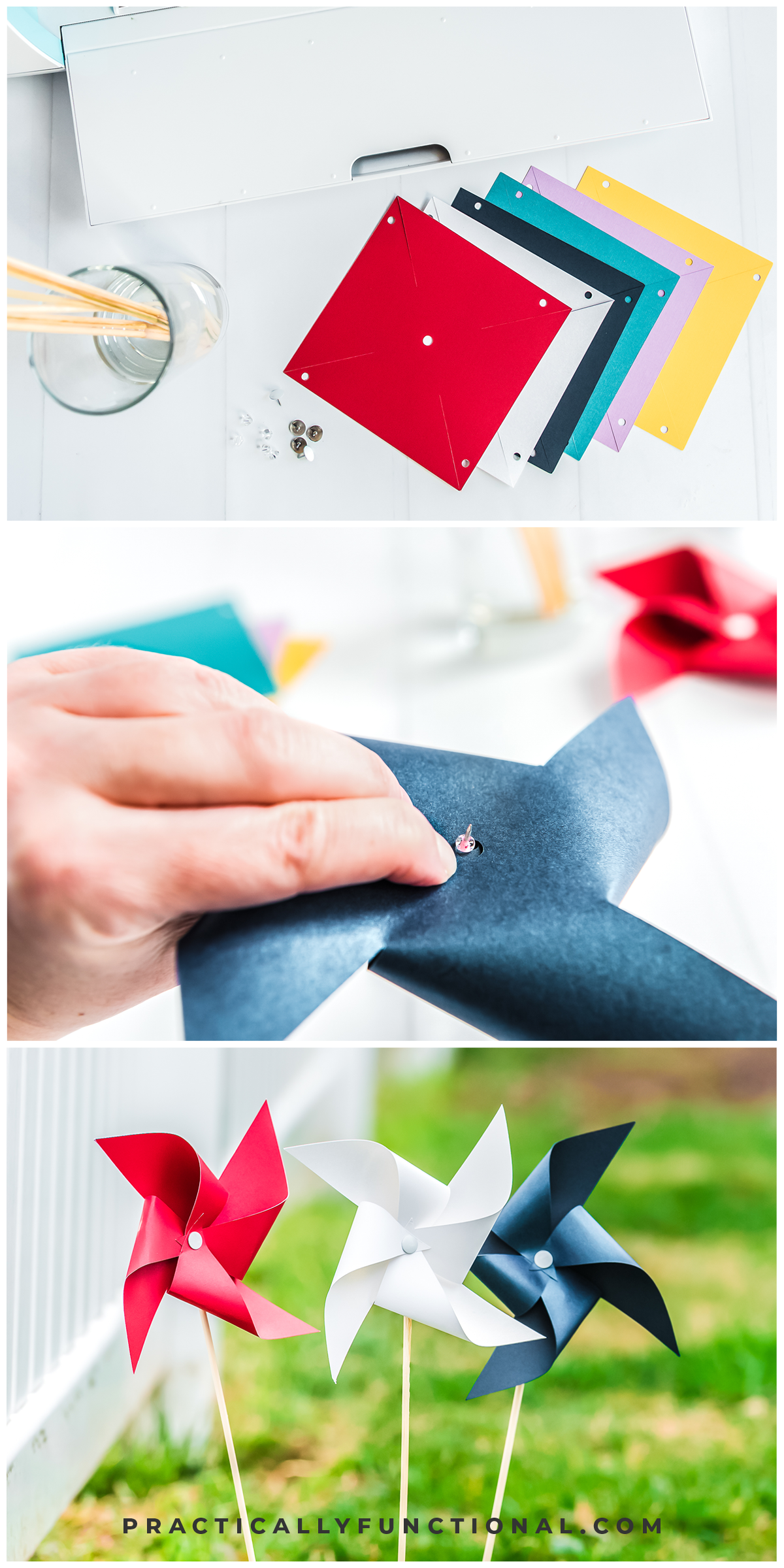 How To Make A Simple Pinwheel [+ free printable template!]