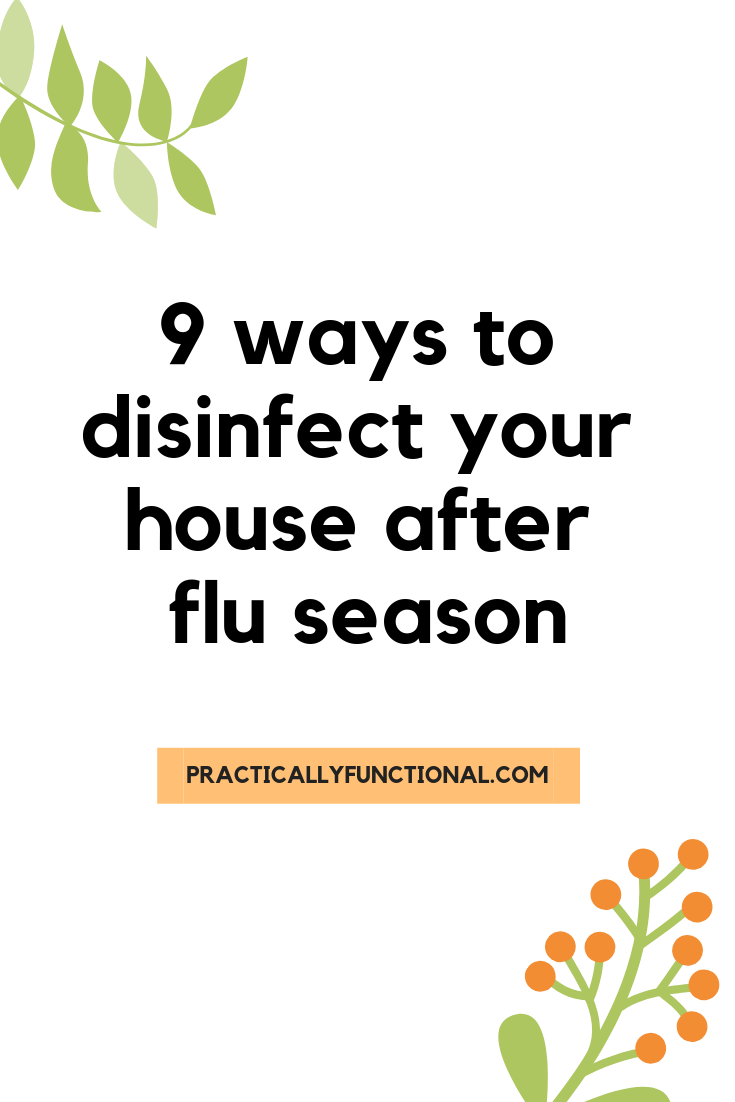 9 Ways To Disinfect Your House After Flu Season – Practically Functional